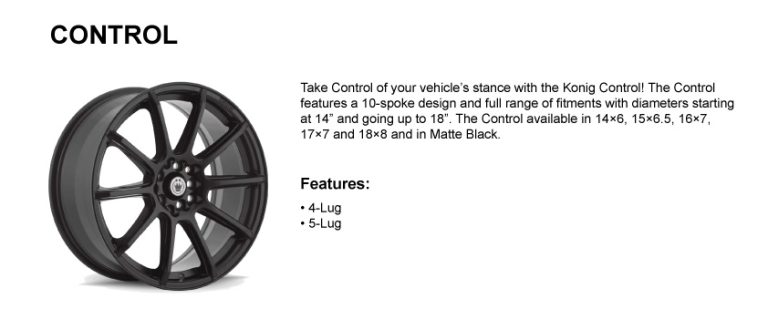 KONIG Control – Yhiautomotive